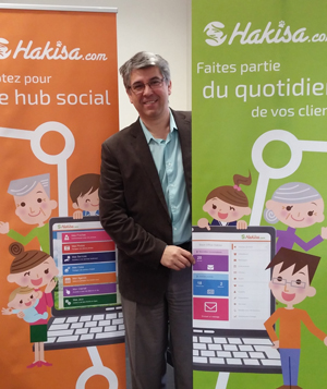 Eric Gehl, co-fondateur de Hakisa « Notre hub social fera l’interface ...