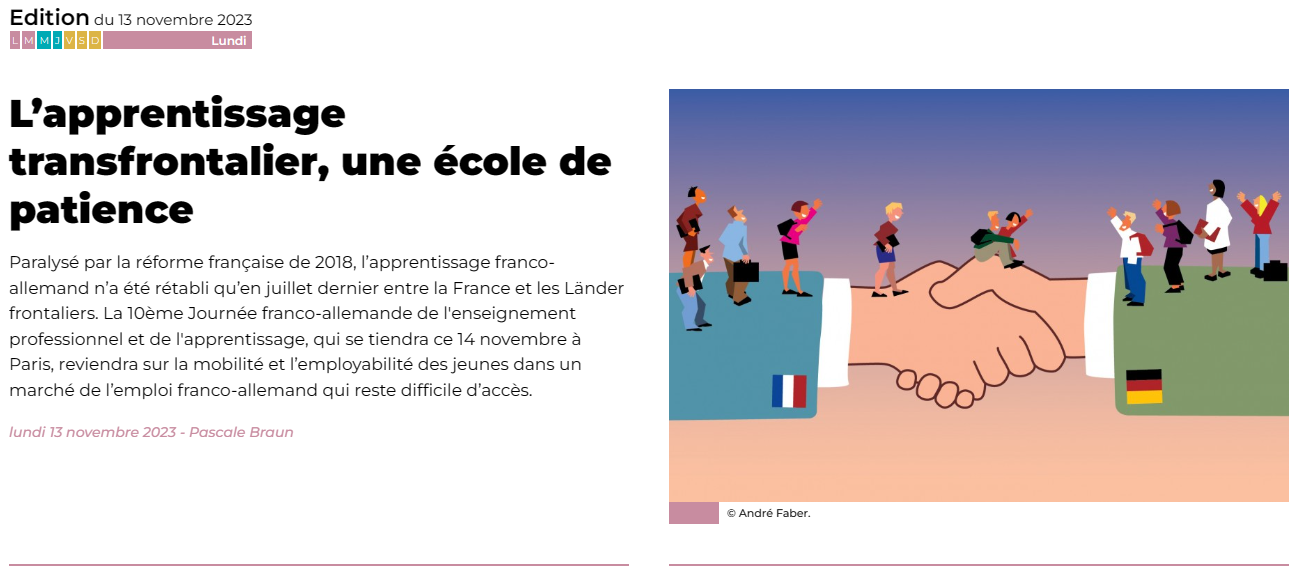 Edition du 13 novembre 2023