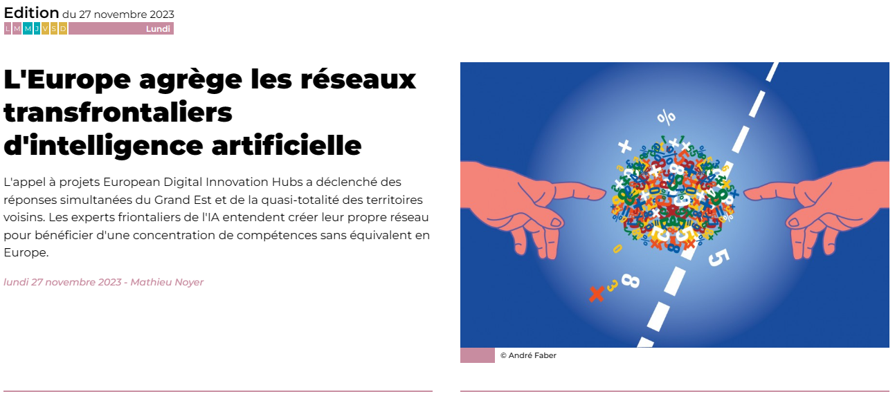 Edition du 27 novembre 2023